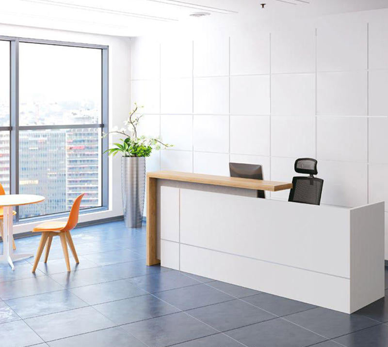 Artemis 1.8M Reception Desk Counter Desks- Right | DreasyTech.com.au